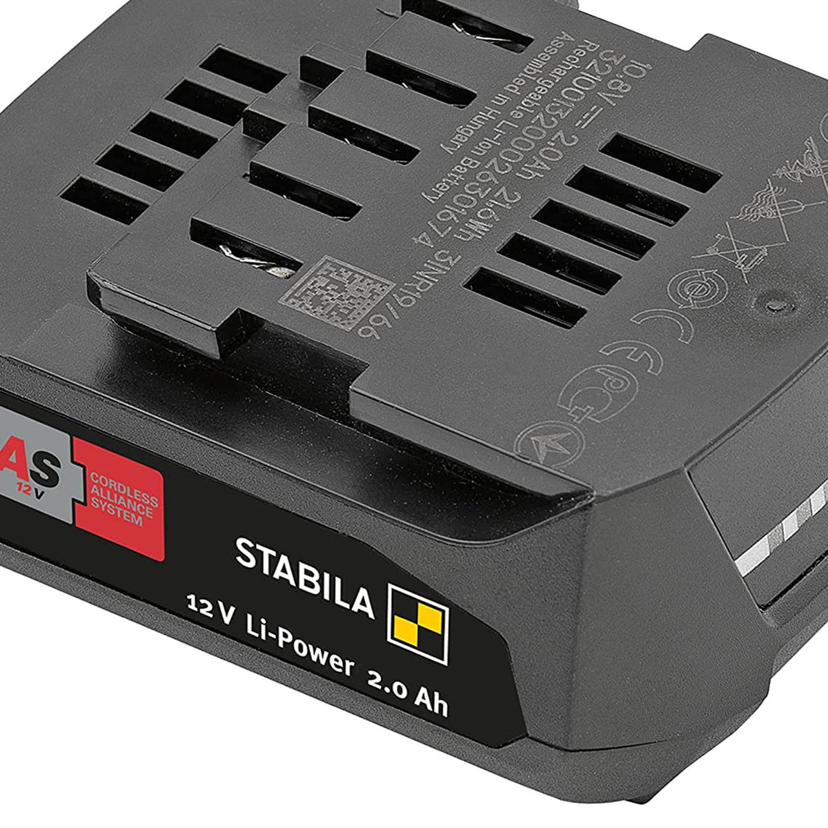 STABILA CAS BATTERY 12V LI POWER 2.0AH – Avant Garde Brands