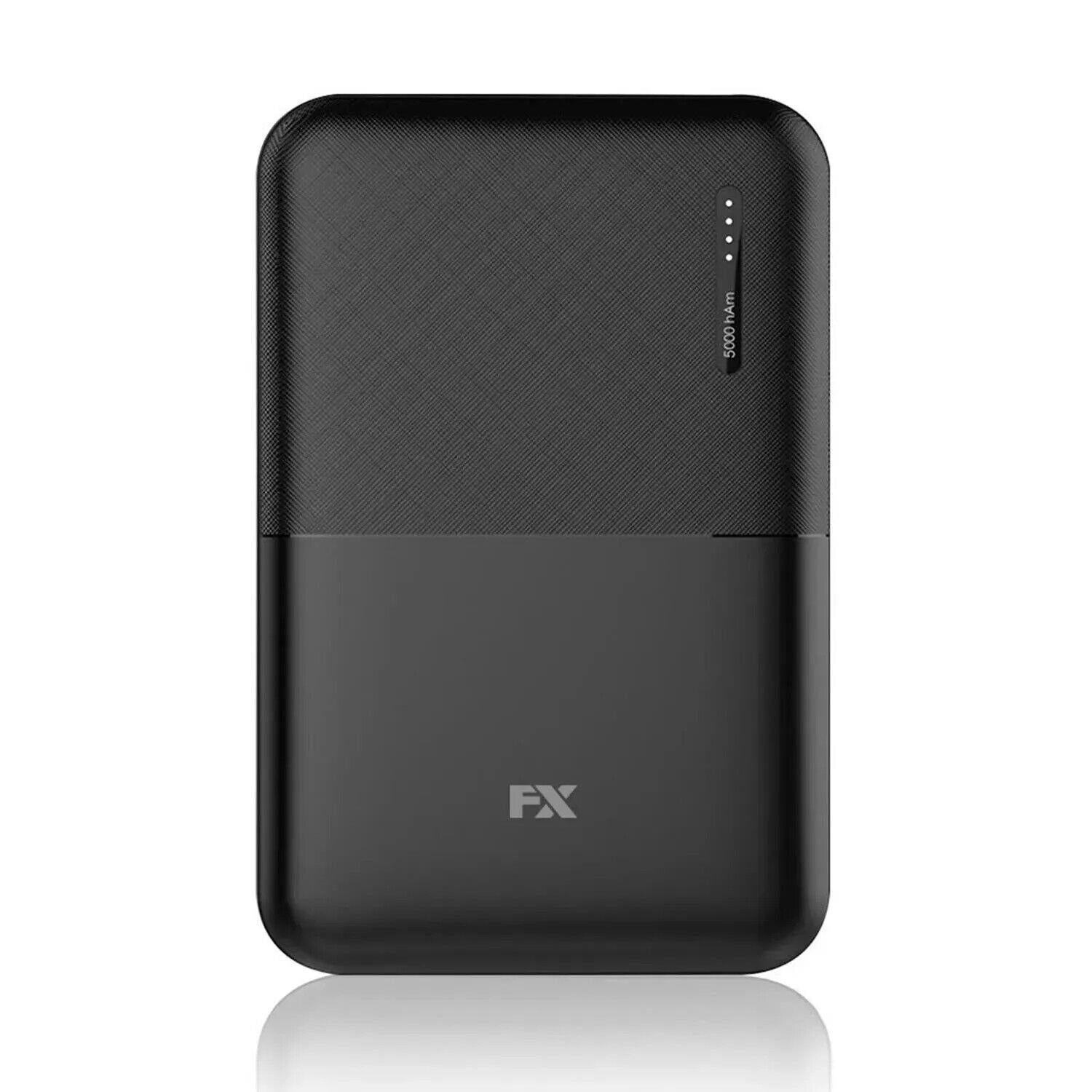 FX Power Bank 5000 mAh with Type C Input, Compitable with smartphones ...