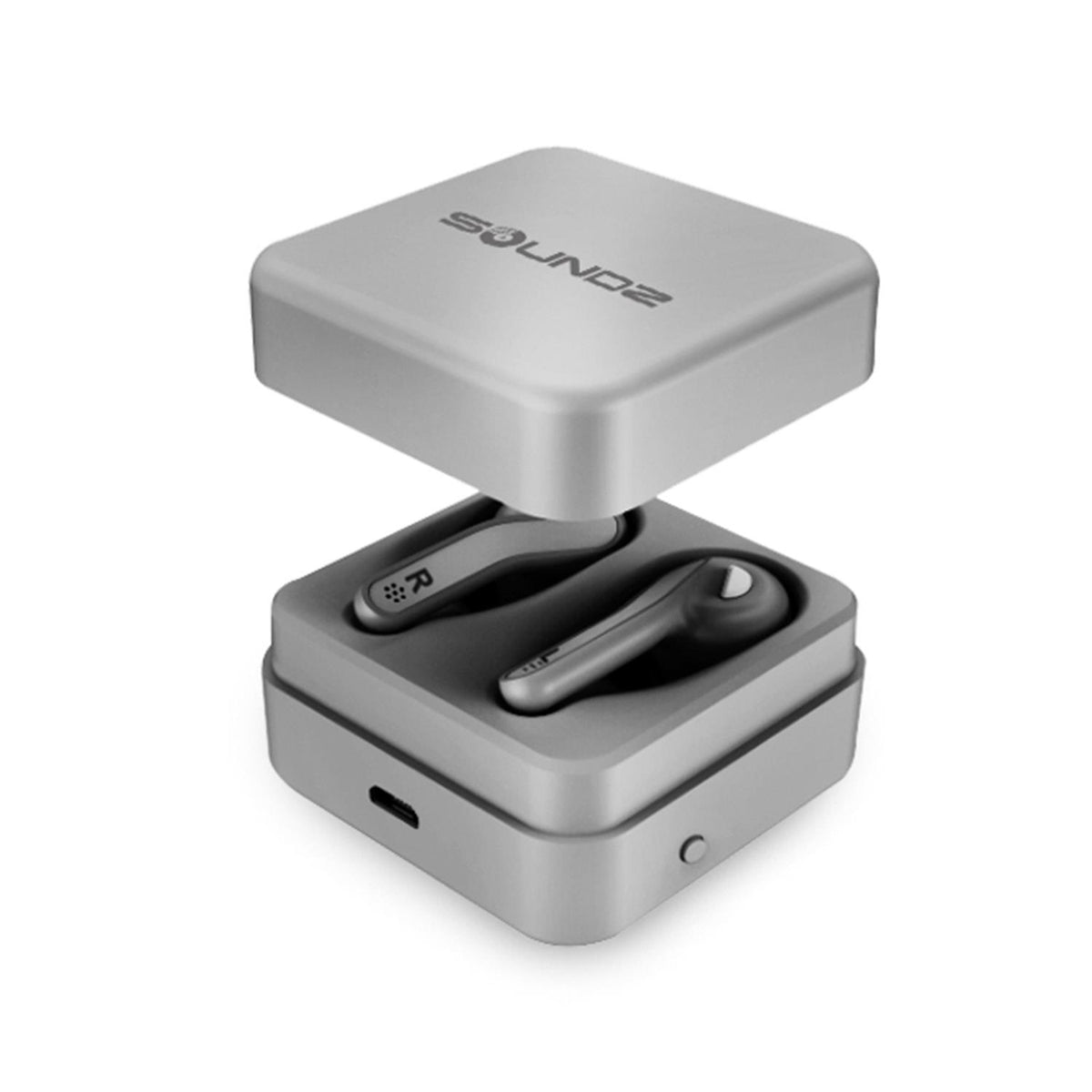 Soundz True Wireless Earbuds SZ970- Silver – Avant Garde Brands