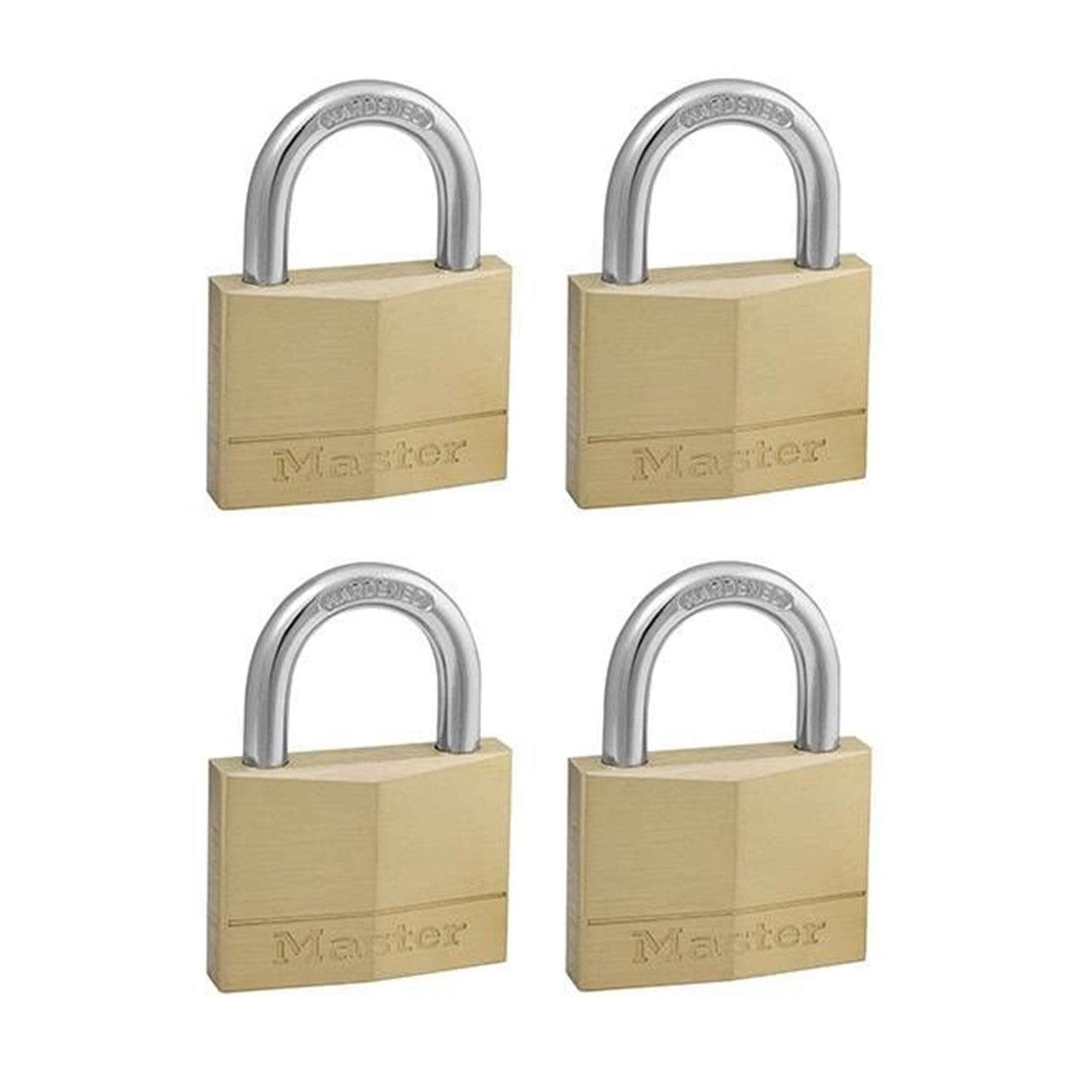 Solid Brass 50mm Padlock 5-Pin - Keyed Alike x 4 – Avant Garde Brands