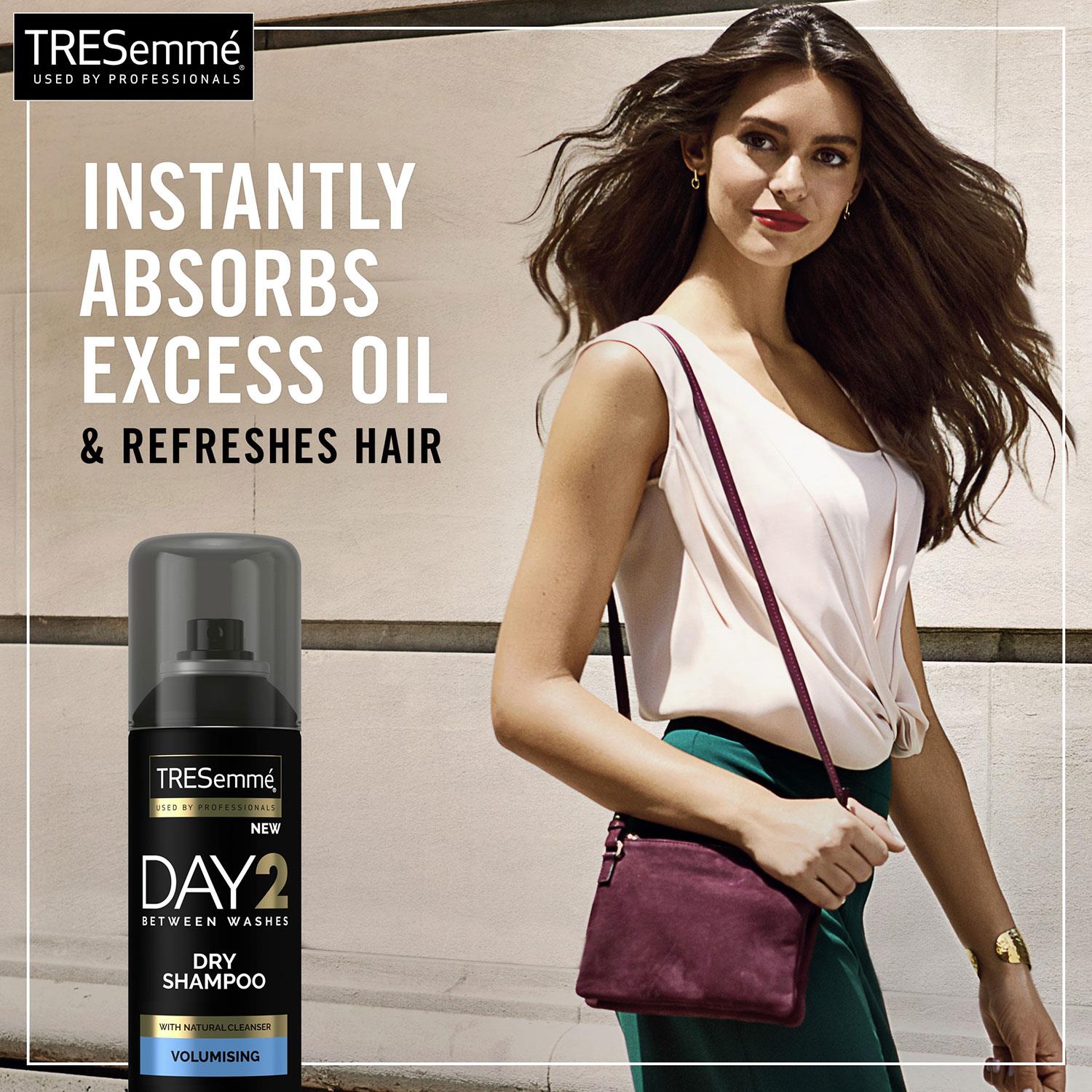 Tresemme Day 2 Volumising Dry Shampoo Designed for All Hair Types, 2x ...