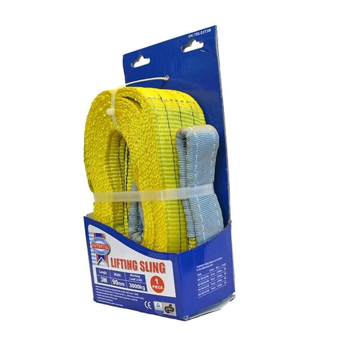 Lifting Sling Yellow 3 Tonne 90mm x 3m – Avant Garde Brands