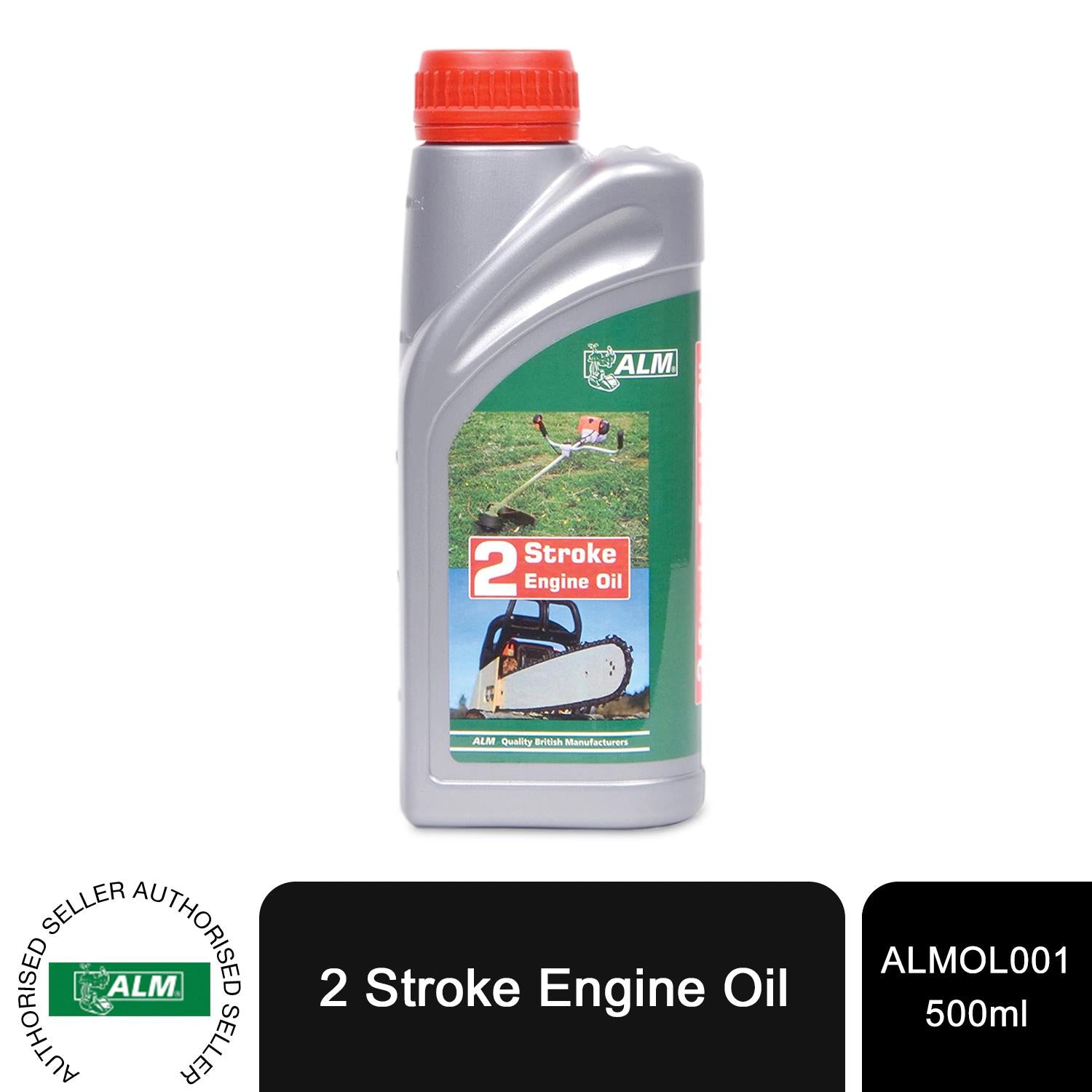 ALM OL001 2-Stroke Engine Oil for Chainsaws, Lawnmowers & Motorcycles ...