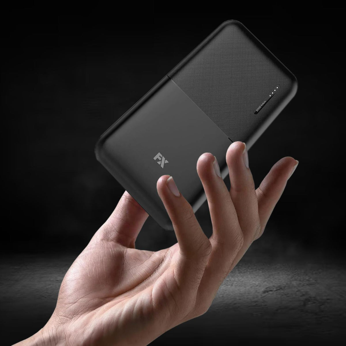 FX Power Bank 5000 mAh with Type C Input, Compitable with smartphones ...