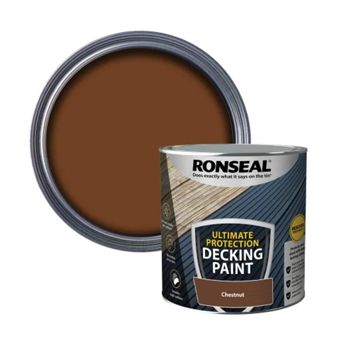 Ultimate Protection Decking Paint Chestnut 2.5 litre – Avant Garde Brands