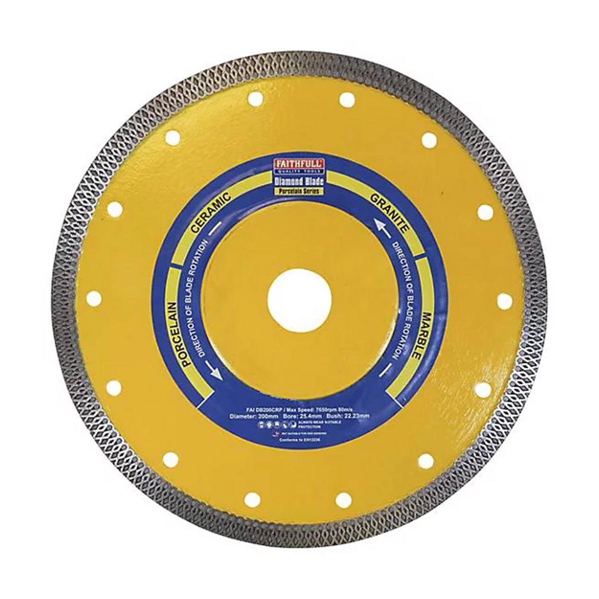 Porcelain Diamond Blade 200 x 25.4mm – Avant Garde Brands