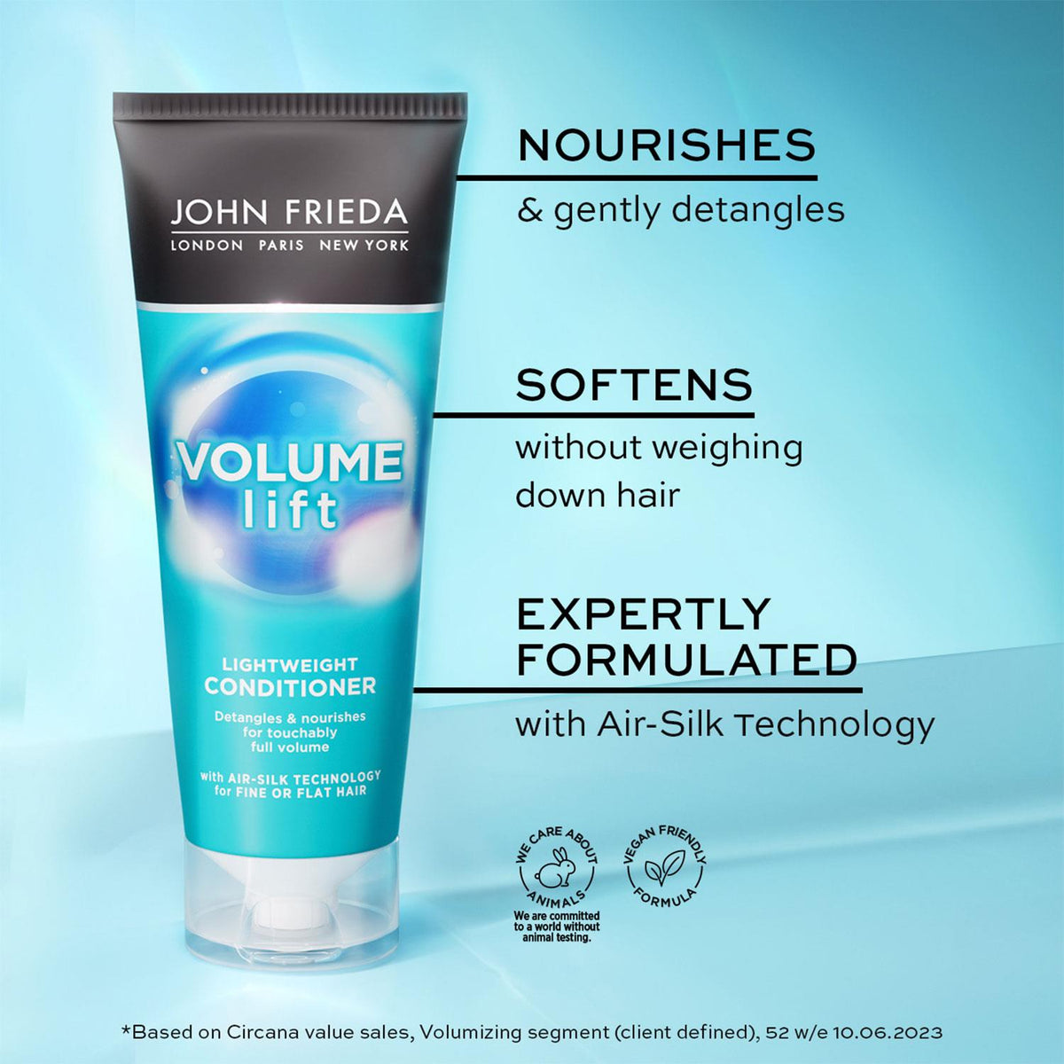 John Frieda Volume Lift Haircare Range of Shampoo, Conditioner & Lift ...