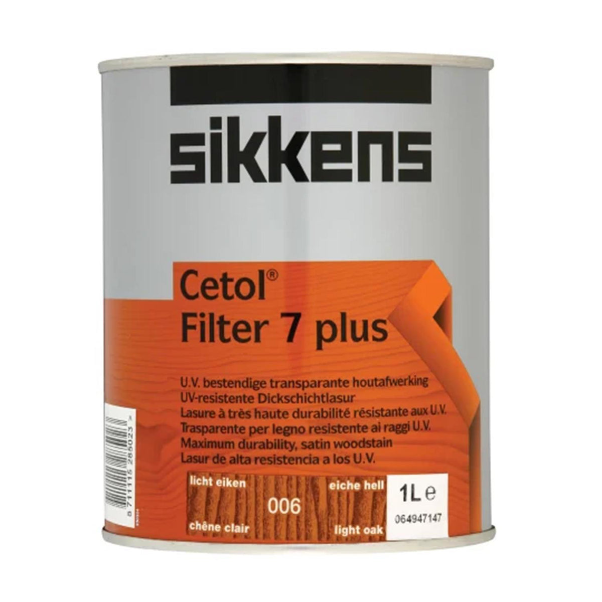 Cetol Filter 7 Plus Translucent Woodstain Light Oak 1 litre – Avant ...