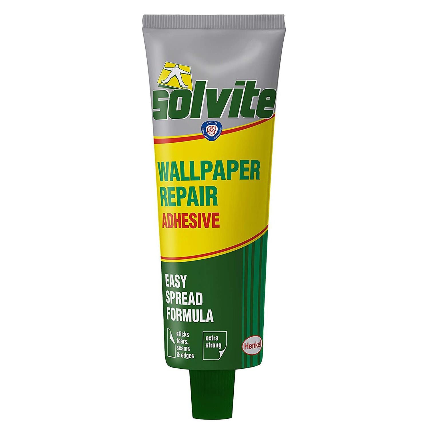 Solvite Wallpaper Repair Adhesive Easy-Spread Formula for Seam Repair ...