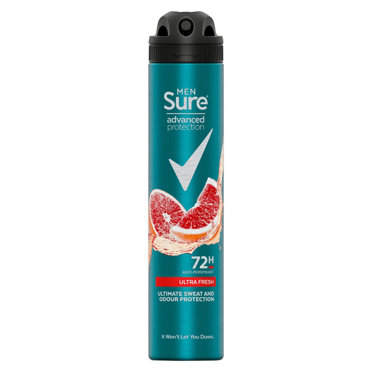 3x of 200ml Sure Men 72H AdvanceProtection Ultra-Fresh Anti-Perspirant ...