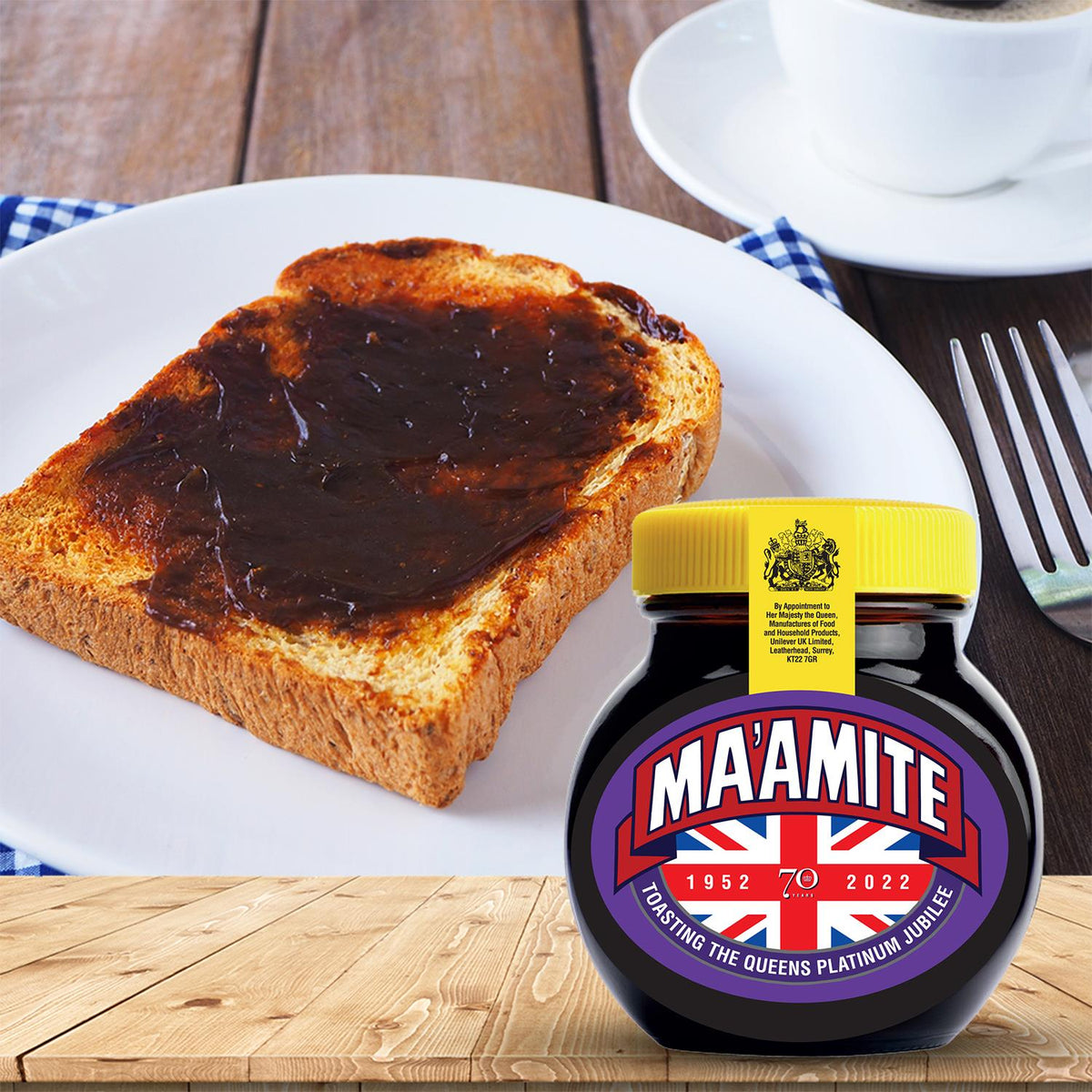 Ma'amite Queen's Platinum Jubilee LimitedEdition Marmite Yeast Spread ...