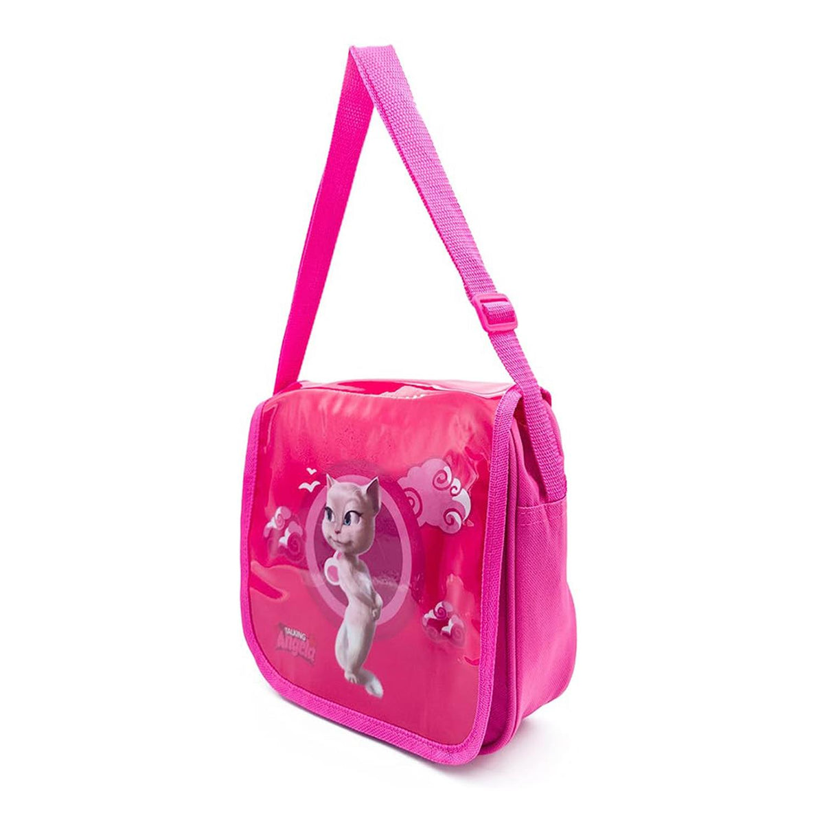 Doodle Talking Angela Kids Messenger Shoulder Extending Strap Bag, Pin ...