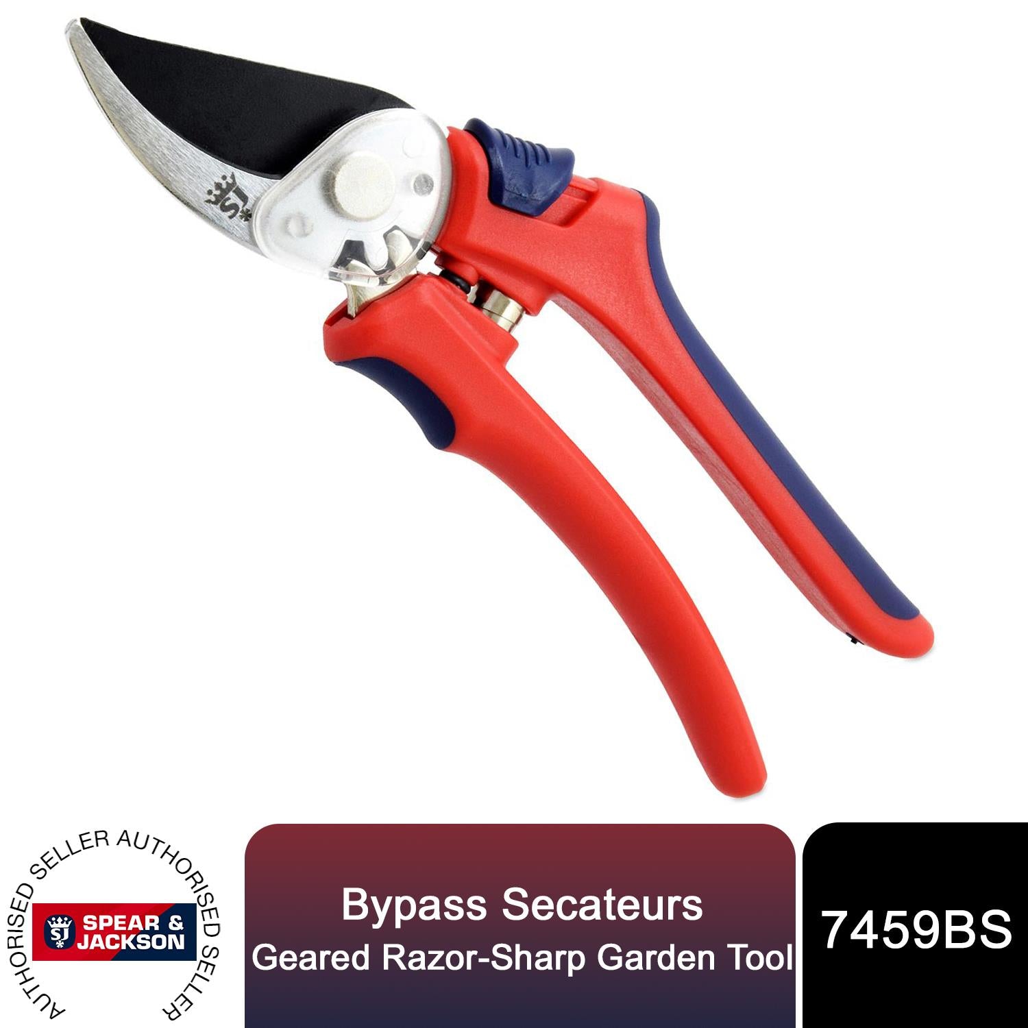 Spear & Jackson Bypass Secateurs, Geared Razorsharp Garden Tool – Avant ...