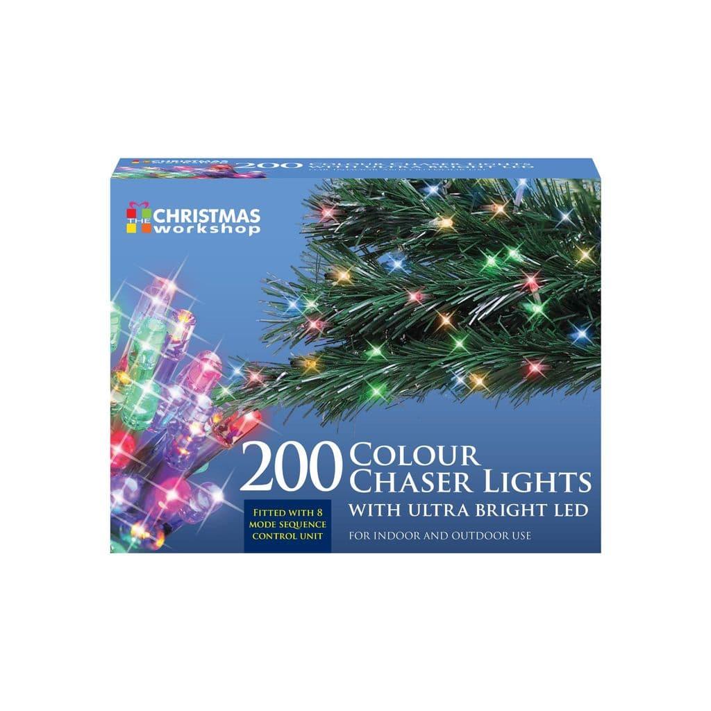 Christmas Lights 200 LED String Chaser Lights Choice Of Colours – Avant ...