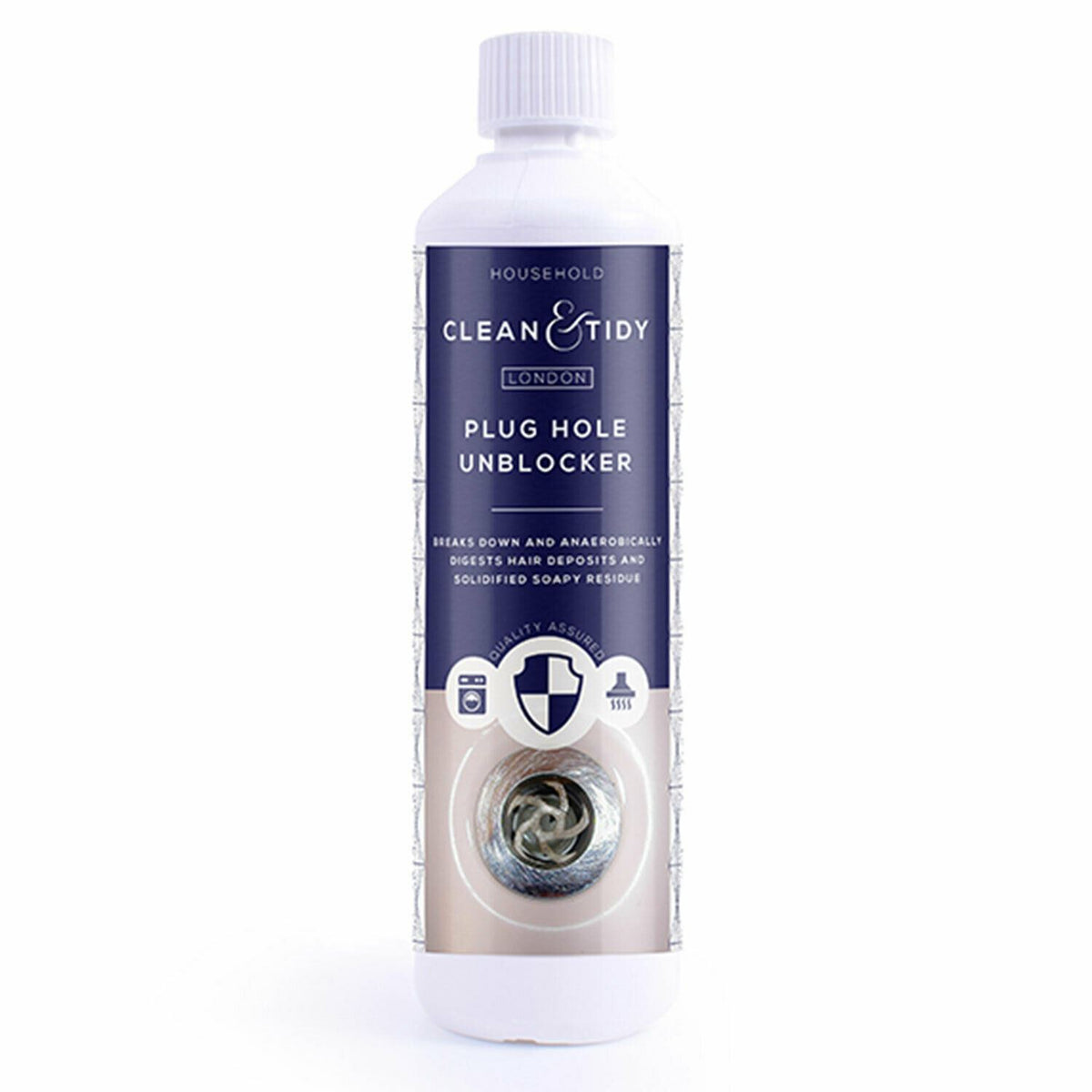 Clean & Tidy Plug Hole Unblocker, 500ml – Avant Garde Brands