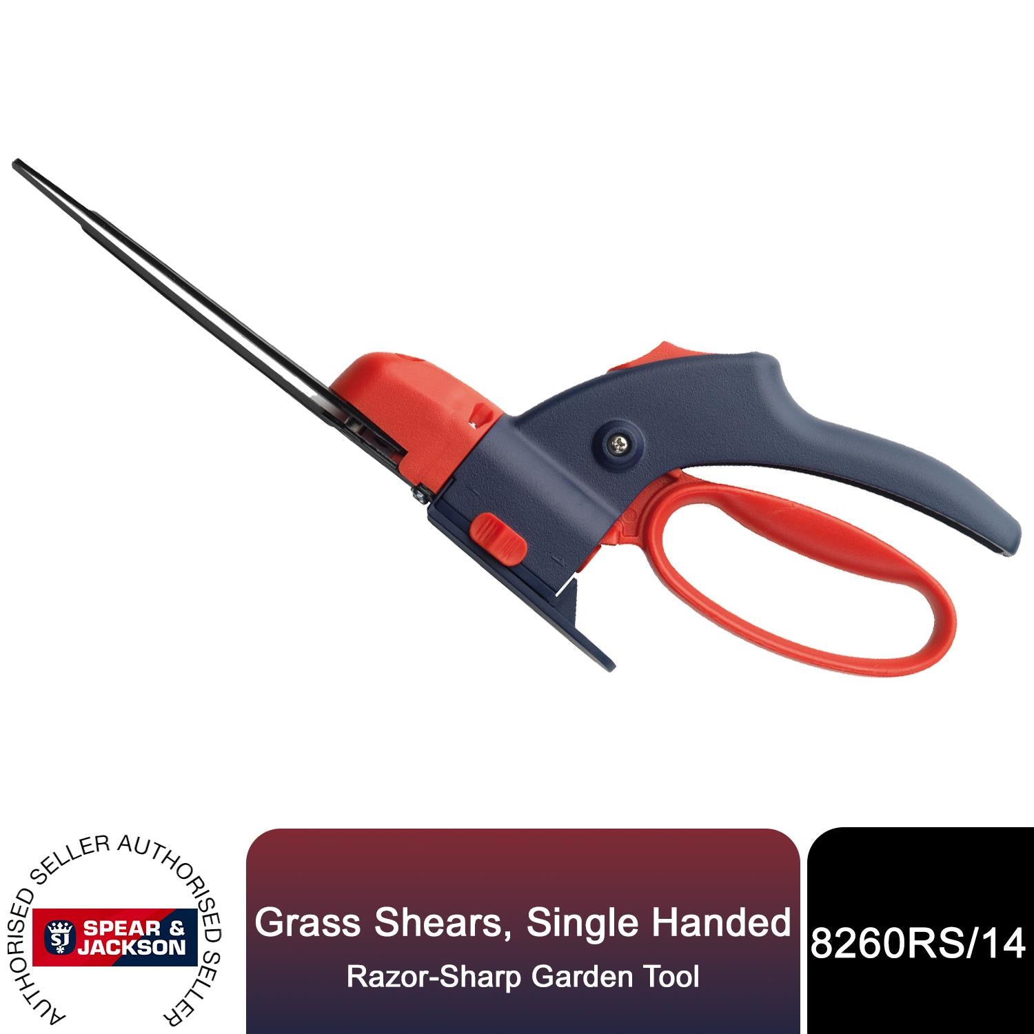 Spear & Jackson Grass Shears, Single Handed Razorsharp Garden Tool ...