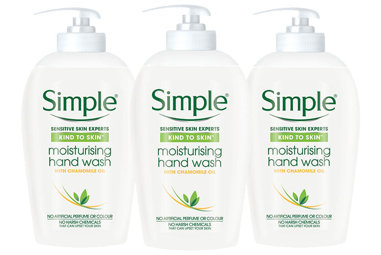 Simple Kind to Skin Moisturising Hand Wash, 3 Pack, 250ml – Avant Garde ...