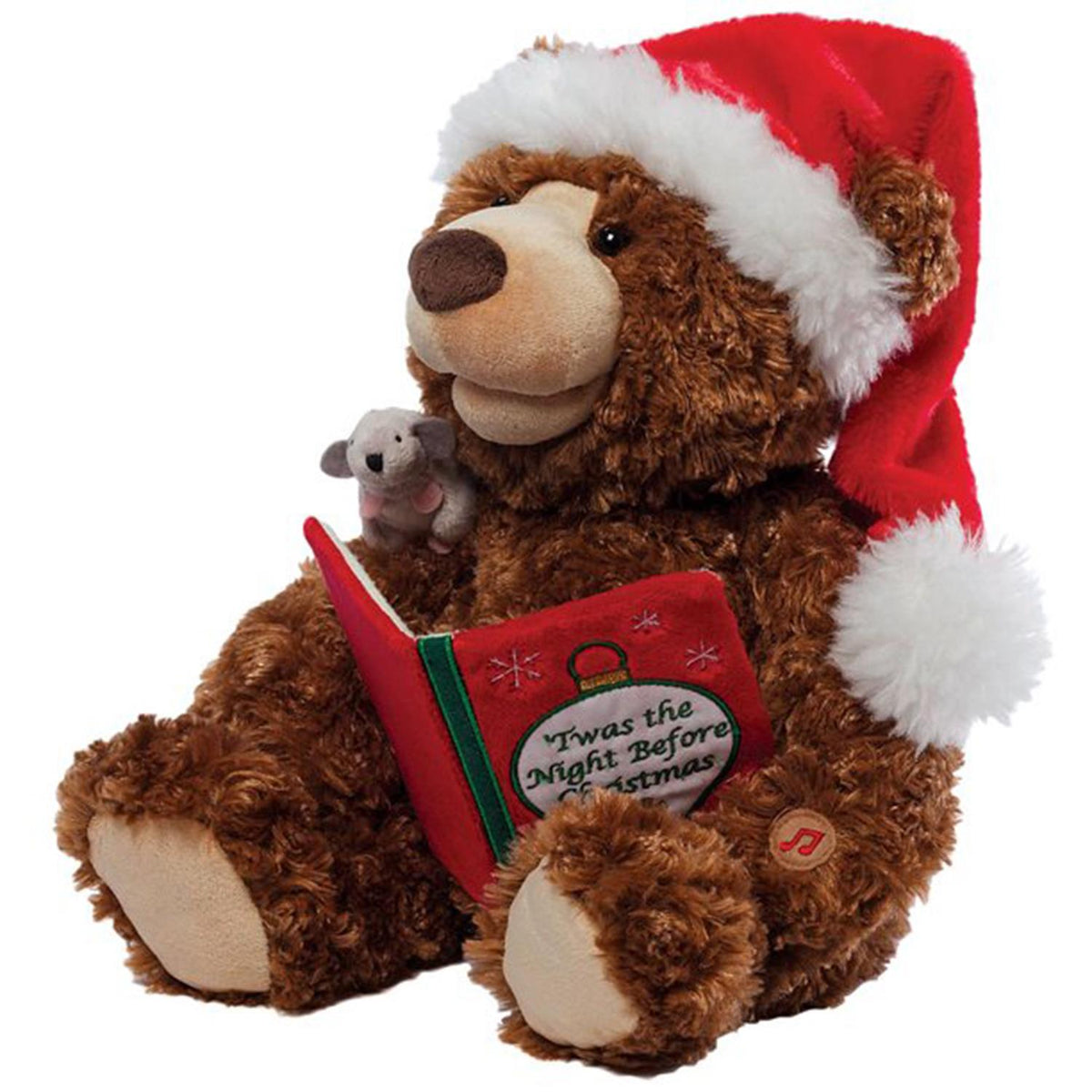 Storytime Teddy Bear Animated Holiday Stuffed Animal Plush – Avant ...