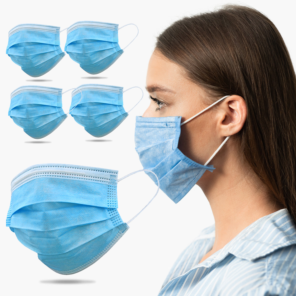 Termin 3 Ply Disposable Face mask with Ear Loop Type I – Avant Garde Brands