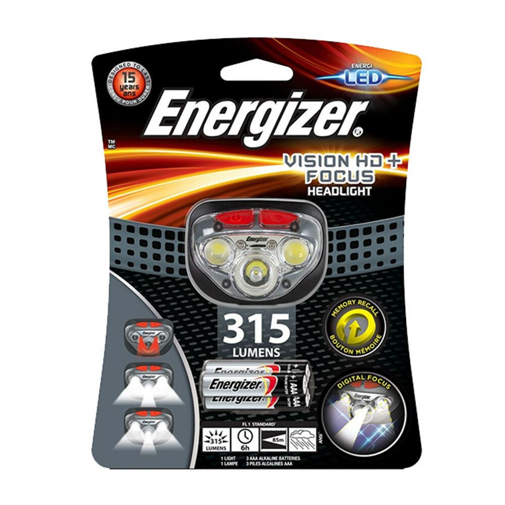 Energizer Vision HD + Focus Headlamp – Avant Garde Brands