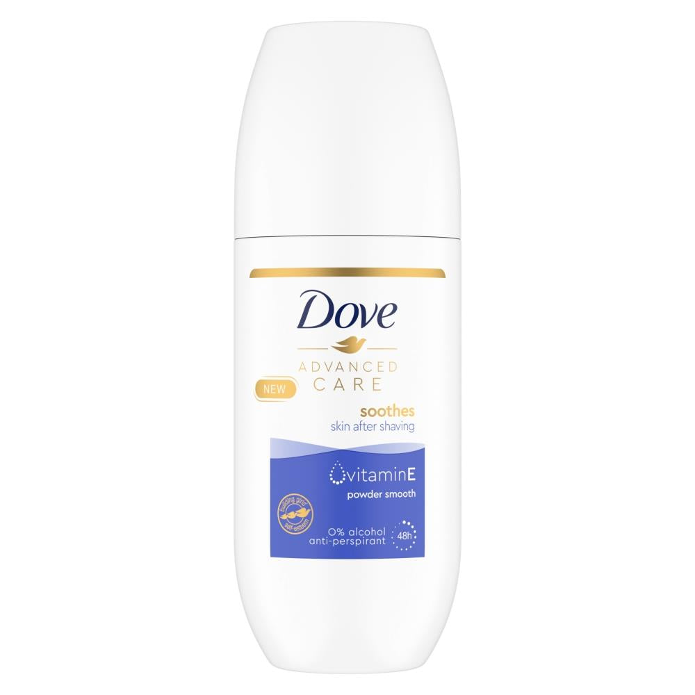 3x of 100ml Dove Advanced Care powder Smooth Anti-Perspirant Deodorant ...