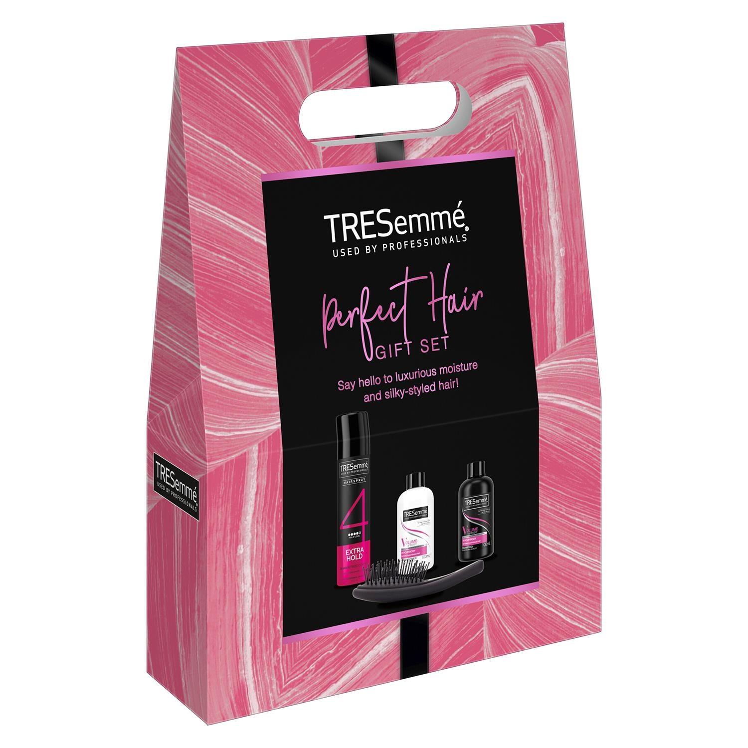 TRESemme Perfect Hair Shampoo, Conditioner, Spray Gift Set for Her w ...