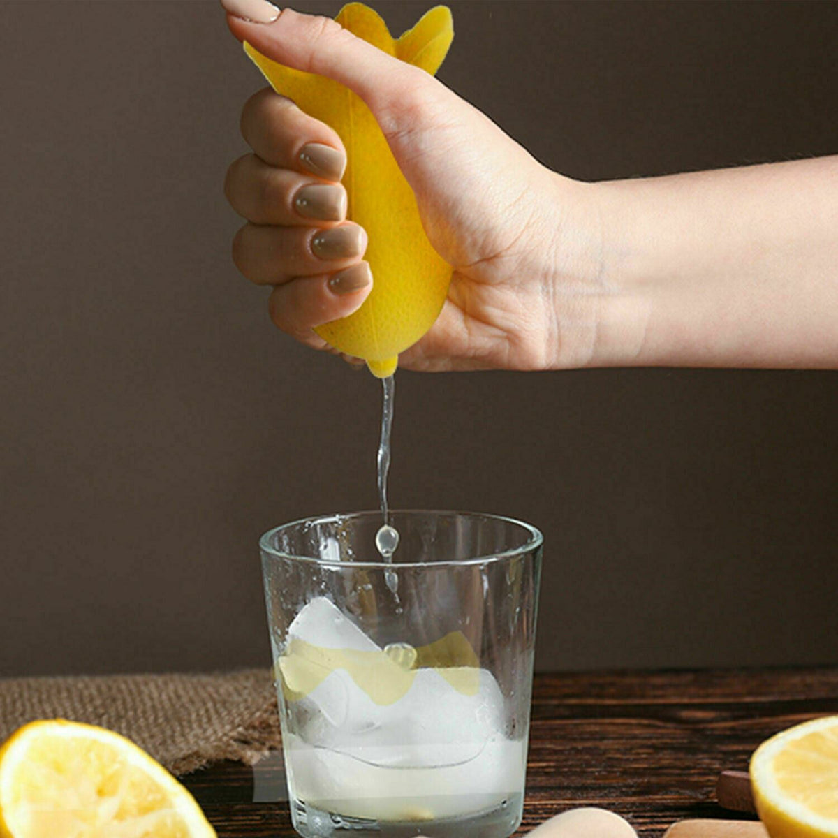 Home Connection Silicone Portable Lemon Squeezer, Yellow – Avant Garde ...