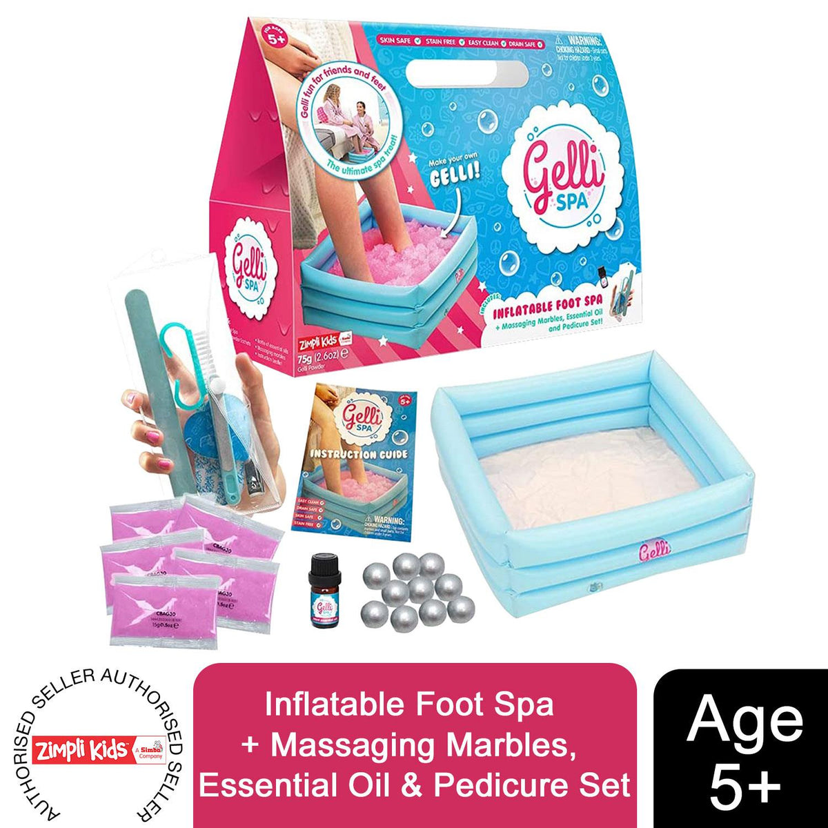 Gelli Spa Mega Play Pack Mega Baff Baff Bombz Sensory Messy Play Bundl ...