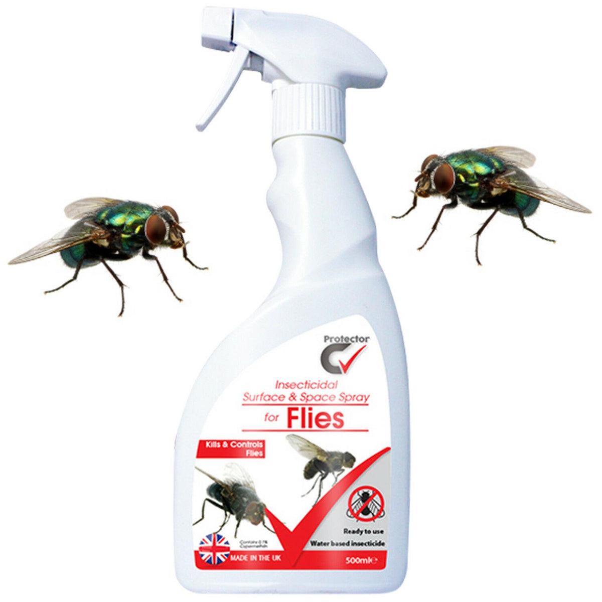 Protector C Insecticidal Surface And Space Spray For Flies 500ml, 1 Pa ...