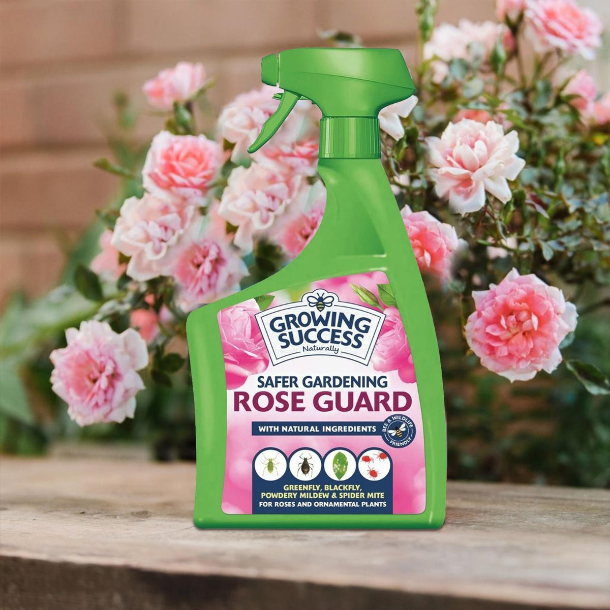 Growing Success Natural Power Spray Organic Rose Guard 800ml RTU ...