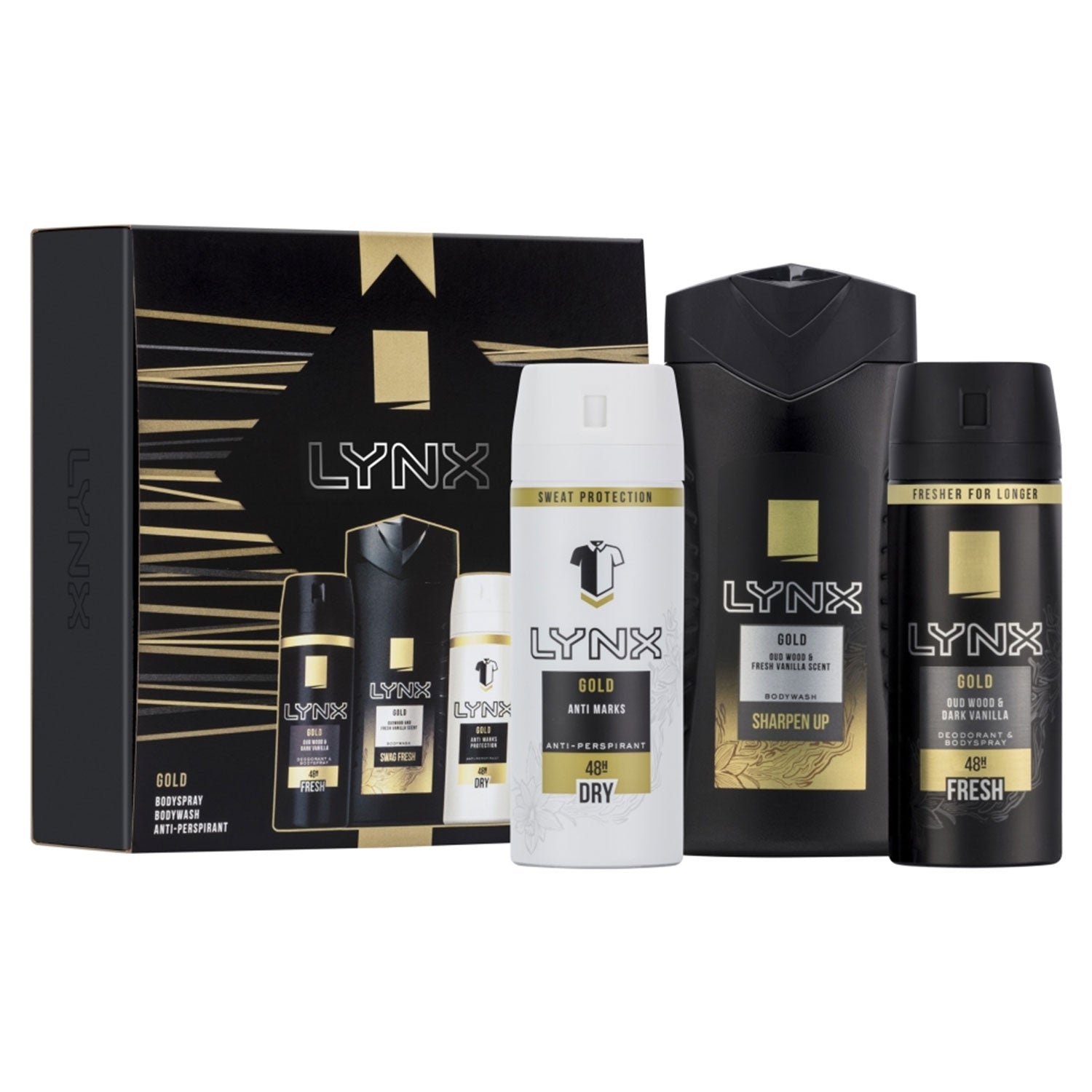 Lynx Gold Trio Gift Set – Avant Garde Brands