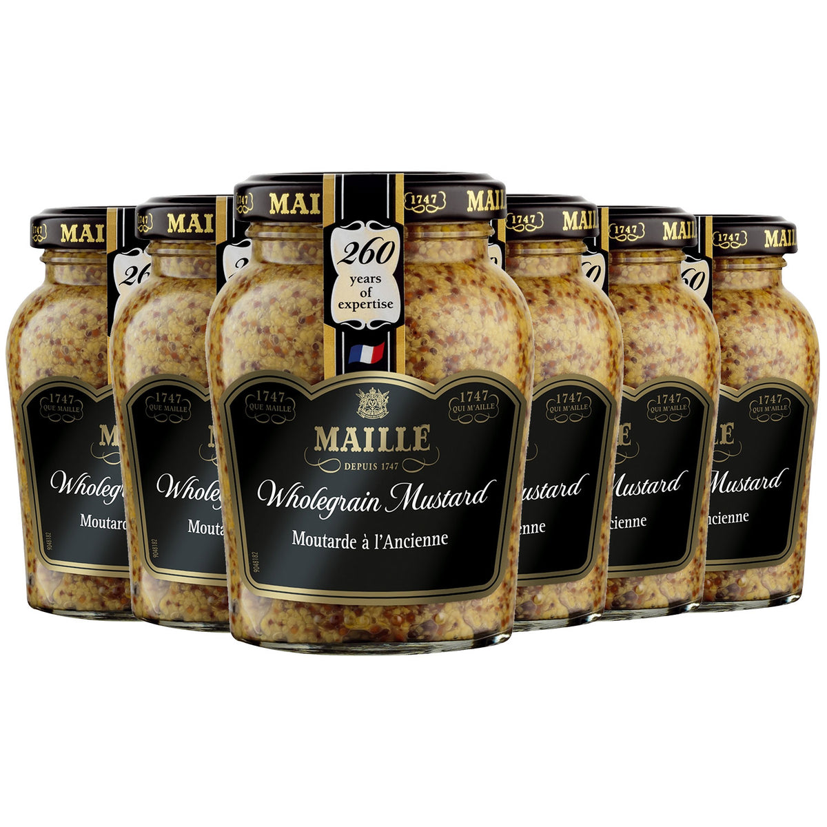 Maille Mustard Jar, pack of Six – Avant Garde Brands