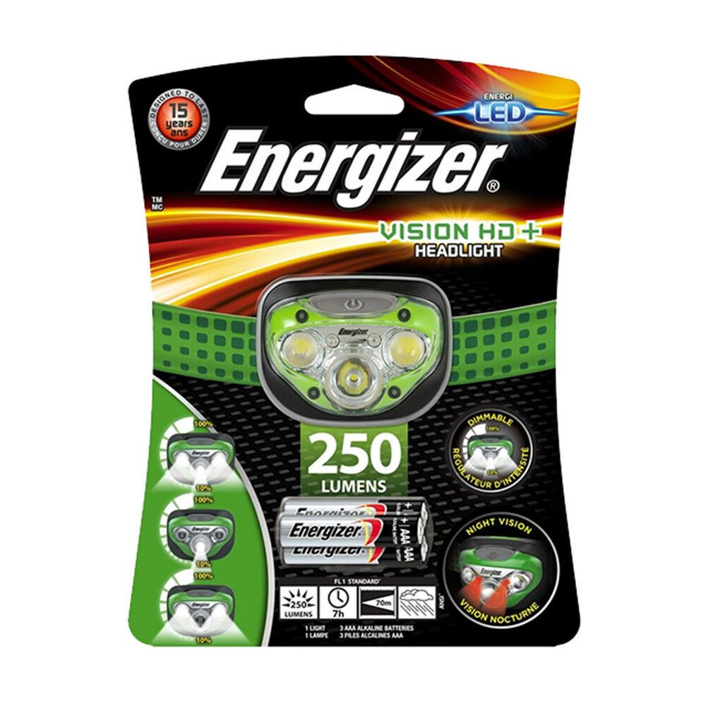 Energizer Head Torch, Vision HD + LED Headlamp – Avant Garde Brands
