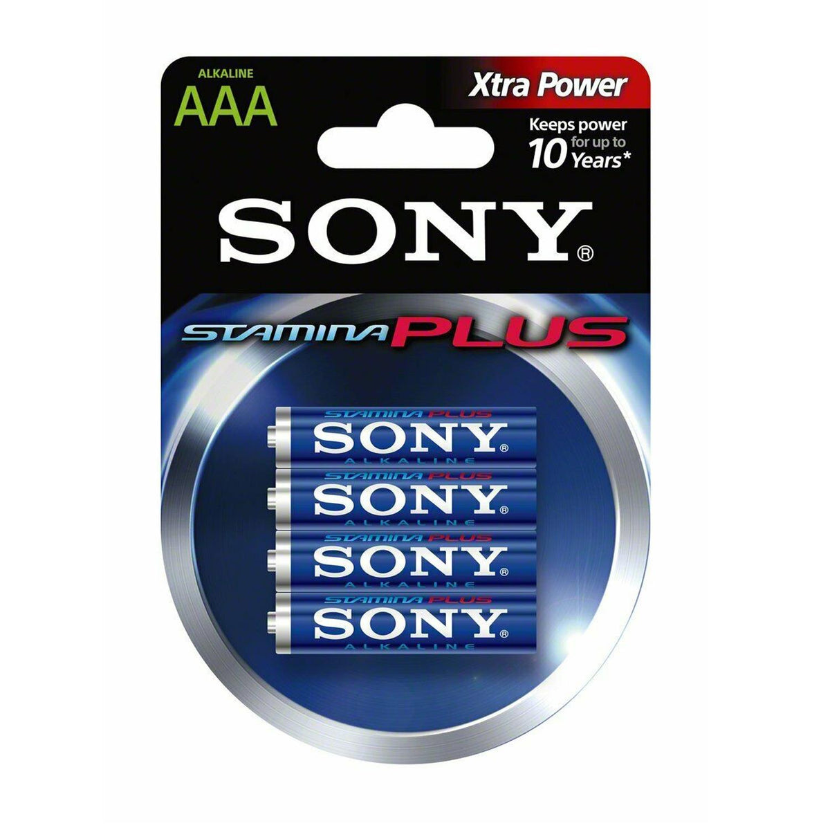 Sony Stamina Plus Alkaline Batteries - 4 Pack AAA – Avant Garde Brands