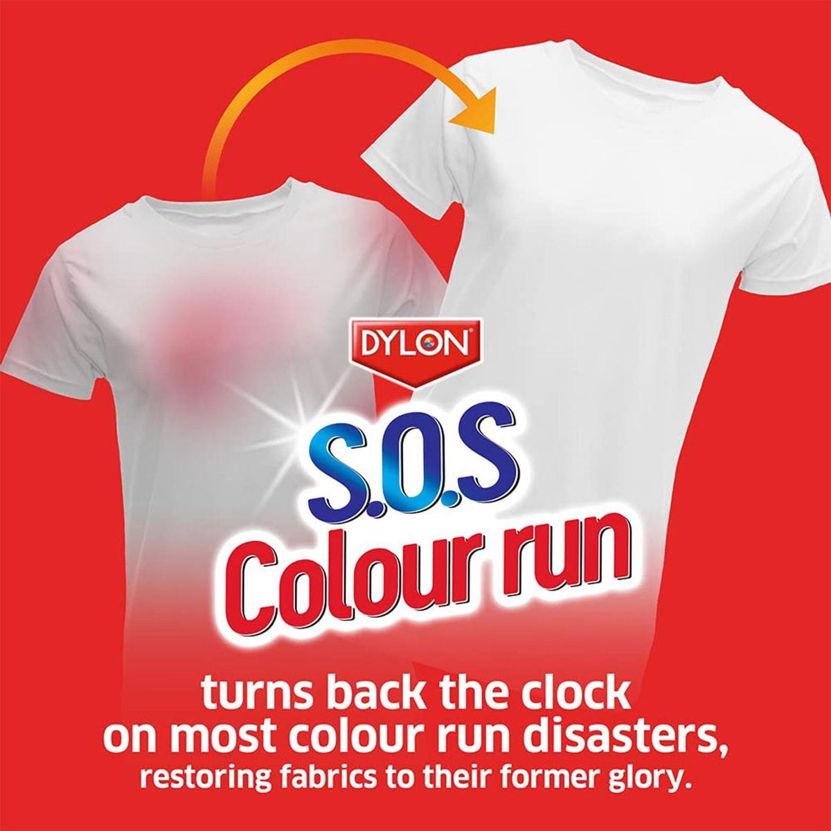 Dylon S.O.S Colour Run Efficient Remover For Restoring Colour Stains ...