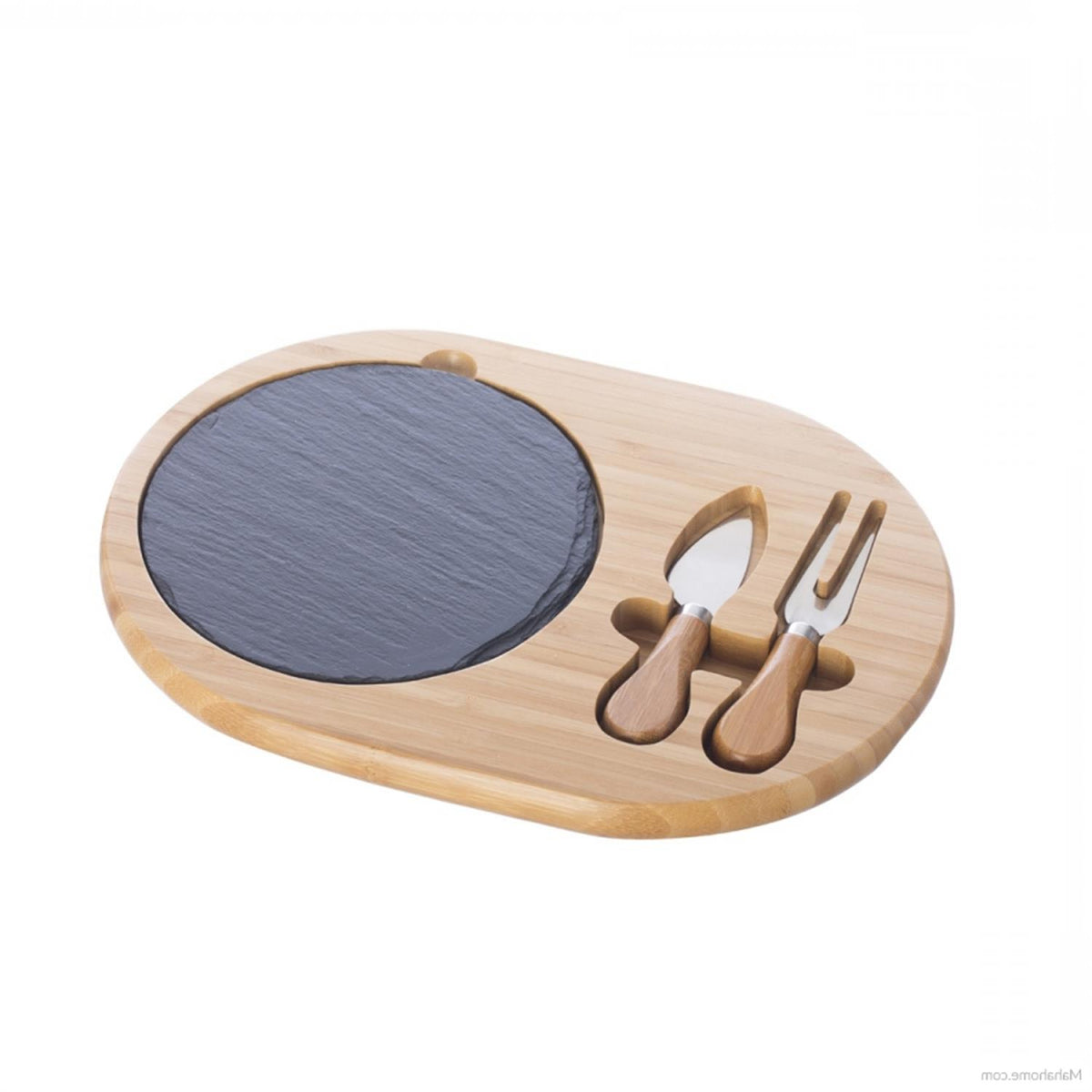 Viners Bamboo & Slate Cheese Board and Knives Set – Avant Garde Brands