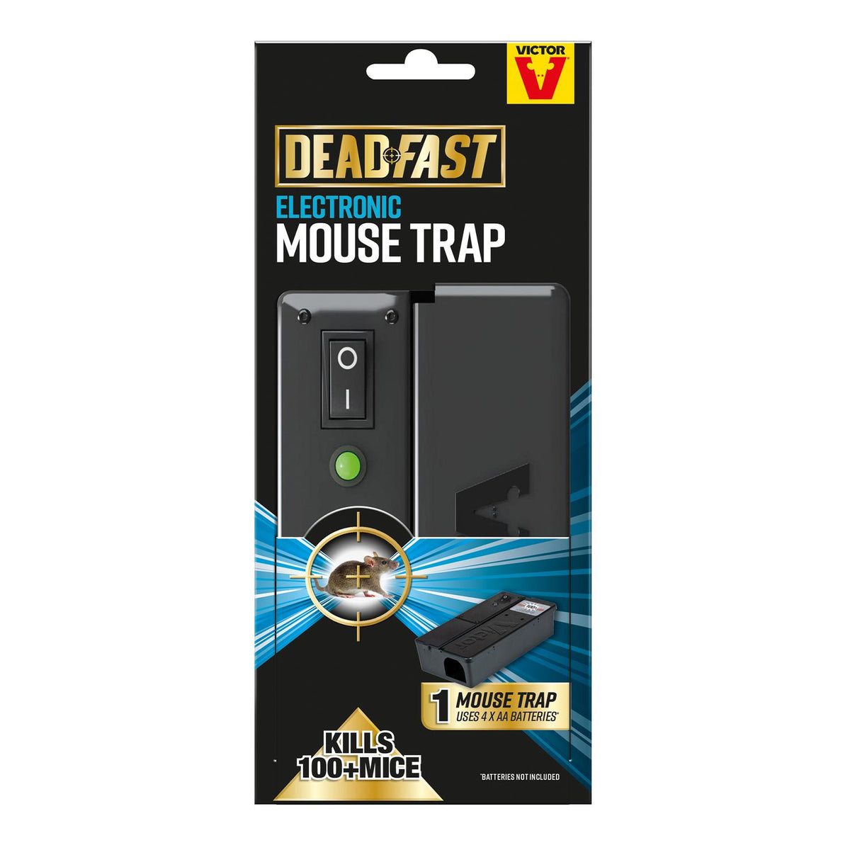 Deadfast Electronic Mouse Trap Reusable Rodent Control For Indoor Use ...