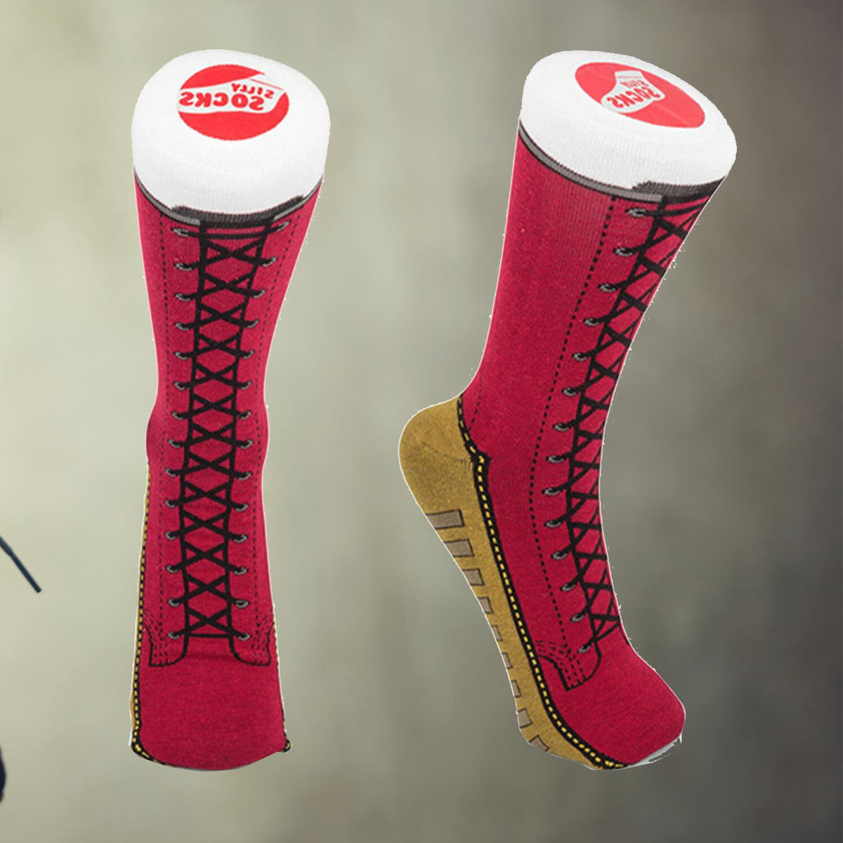 Tobar Silly Sneaker Trainer/Joke Style Socks Size 5-11, BOOT SOCKS ...