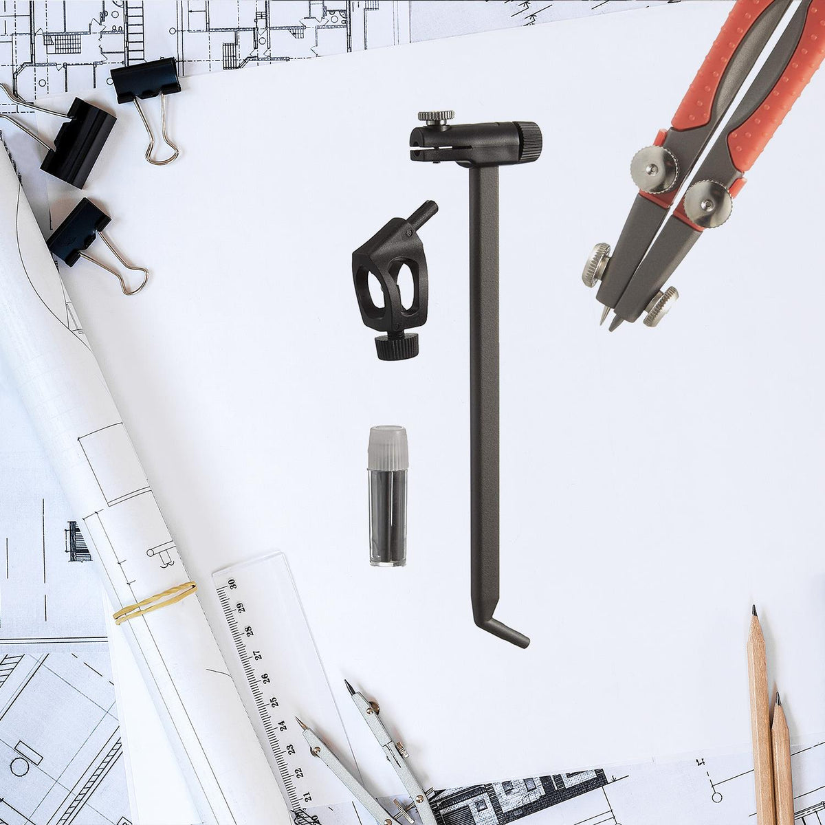 Rotring Compass Set Compact Giant Universal with Lead Box 676560 ...